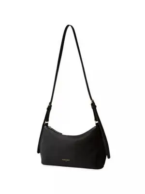 Claudie Pierlot Soft Smooth Leather Shoulder Bag - Black