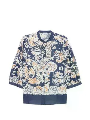 ZANETTI Paisley Print Shirt