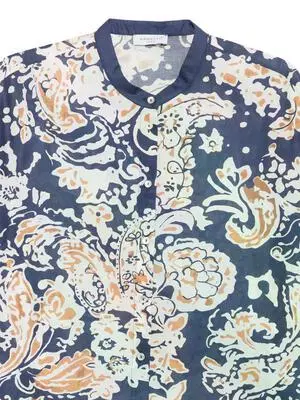 ZANETTI Paisley Print Shirt