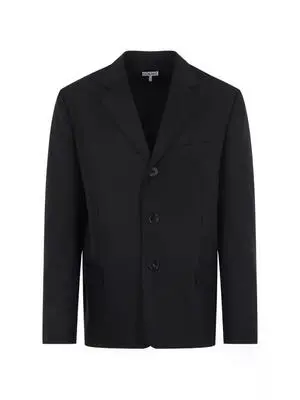 Loewe Single-breasted Wool Jacket