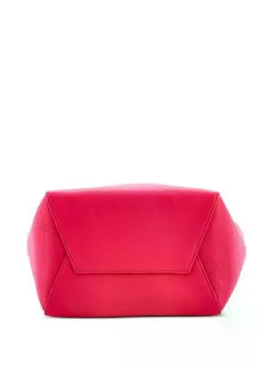 Celine Sangle Seau Bag In Goatskin - Pink