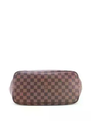 LOUIS VUITTON Neverfull Mm Damier Tote Bag - Brown