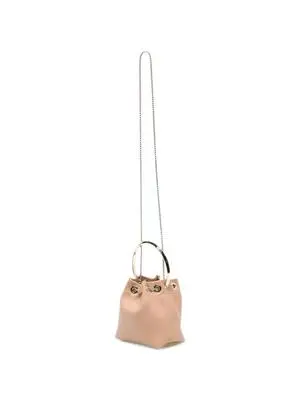 JIMMY CHOO Bon Bon Bucket Bag - Neutrals