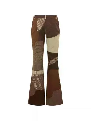 Moschino Abstract-pattern Palazzo Pants