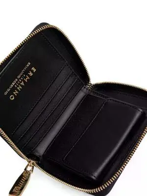 ERMANNO FIRENZE Logo-plaque Pebbled Wallet