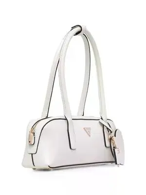 Guess Isobel Tote Bag With Heart Charm - White