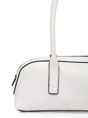 Guess Isobel Tote Bag With Heart Charm - White