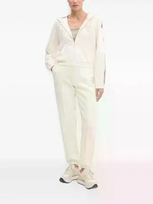 Guess Embroidered Zip-up Hoodie
