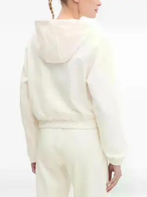 Guess Embroidered Zip-up Hoodie
