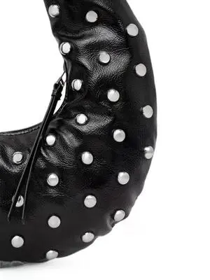 Dkny Katya Stud-embellished Crescent Tote Bag