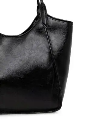 Dkny Mari Heart-charm Grained Tote Bag