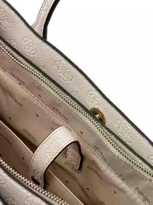Guess Anise Logo-embossed Tote Bag