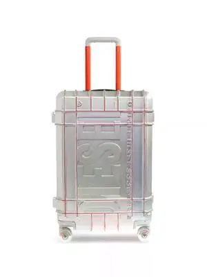 DIESEL® Embossed Logo Trolley - Silver