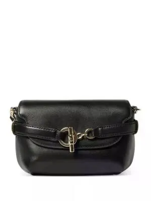 Ralph Lauren Blaike Leather Shoulder Bag - Black