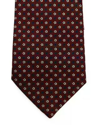 Canali Floral Pattern Neck Tie