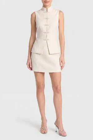 Amanda Uprichard Avya Dress - Ivory