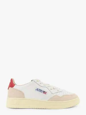 AUTRY Medalist Low Leather Sneakers With Side Logo