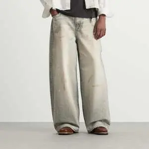 WON HUNDRED Lyon Printed Denim Jeans