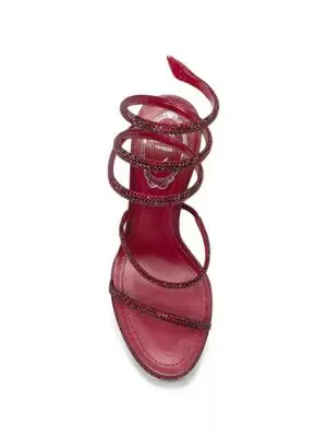 Rene Caovilla Cleo Crystal-embellished Sandals