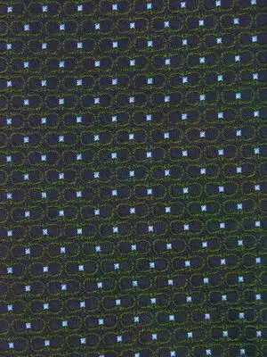 FERRAGAMO Double Gancini Silk Jacquard Tie