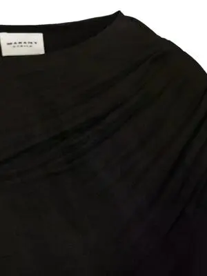 MARANT ETOILE Draped Long-sleeve Top