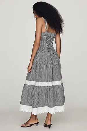 JACQUIE THE LABEL Emmie Cotton Midi Dress