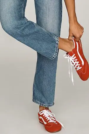 RE/DONE Blondie Mid-rise Cropped Straight-leg Jeans