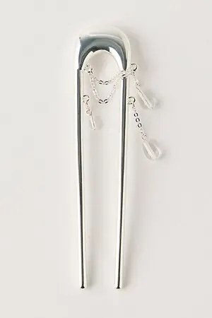 Free People Dewdrop French Pin - Clear