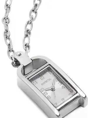 INVICTA Rectangular-frame Necklace Watch