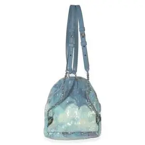 Chanel Embellished Sequin Backpack