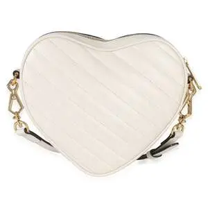 Gucci Mystic Matelasse Calfskin Diagonal Interlocking G Heart Shoulder Bag