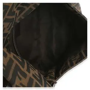 Fendi Zucca Canvas Mama Baguette Shoulder Bag - Brown