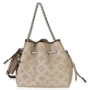 LOUIS VUITTON Louis Vuitton Galet Monogram Mahina Bella Shoulder Bag
