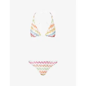 Missoni Micro Zig-zag Pattern Bikini Set - Multi