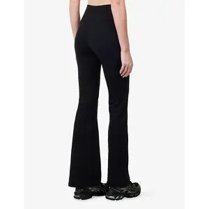 Bo+tee Soft Active V-waist Flared Leggings - Black