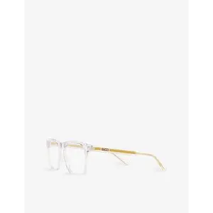 Gucci Rectangular Acetate Eyeglasses