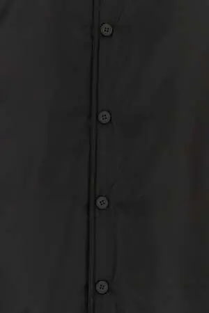 MAISON MARGIELA Graphite Cotton And Wool Reversible Shirt