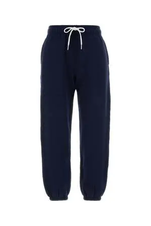 Polo Ralph Lauren Navy Cotton Blend Joggers - Blue