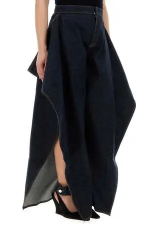 Alaïa Denim Wide-leg Jeans