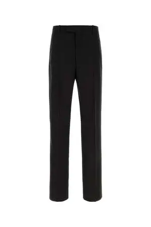 JIL SANDER Wool Pant - Black