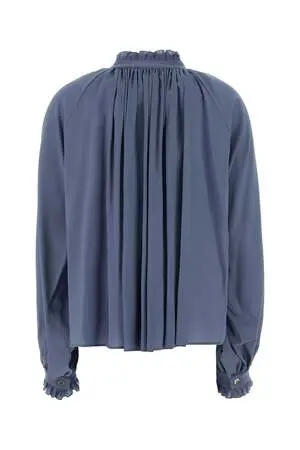 PT TORINO Air Force Stretch Jersey Blouse