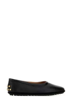 TOD'S Leather Ballerinas