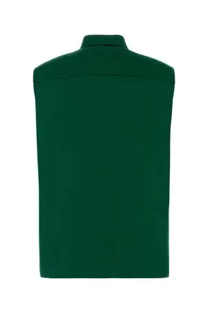 Versace Emerald Satin Blouse