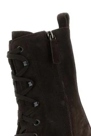 TOD'S Suede Winter Ankle Boots