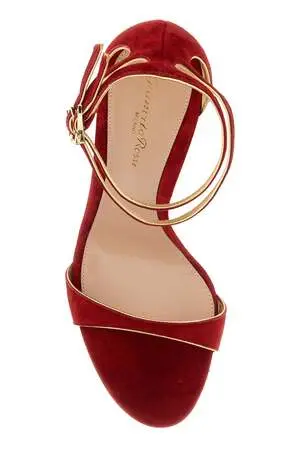 GIANVITO ROSSI Suede Visctorine Sandals