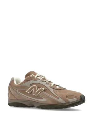 NEW BALANCE Suede And Textile Low Top Sneakers - Brown