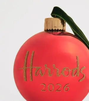 Harrods 2026 Year Bauble
