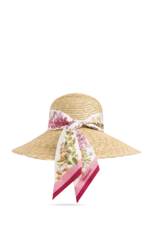 FERRAGAMO Straw Hat