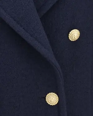 Balmain Double-breasted Buttoned Coat