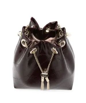 JIMMY CHOO Drawstring Shoulder Bag
